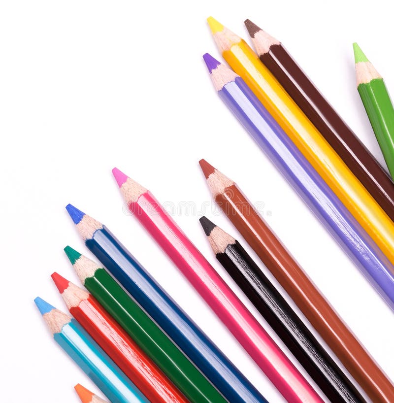 Colorful pencils stock image. Image of desk, colored - 59054253