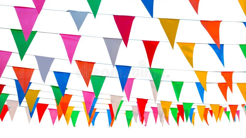 Colorful pennant , flag stock image. Image of celebration - 74744851