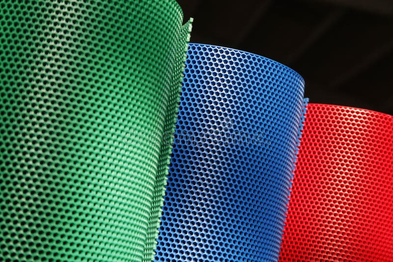 Plastic grid stock photo. Image of artificial, hole - 188912222