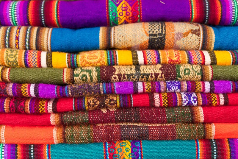 Peruvian fabric background stock photo. Image of blanket - 12651246