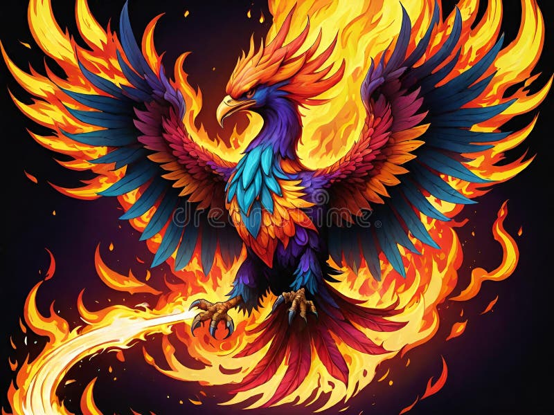 Colorful Phoenix Stock Illustrations – 6,216 Colorful Phoenix Stock ...