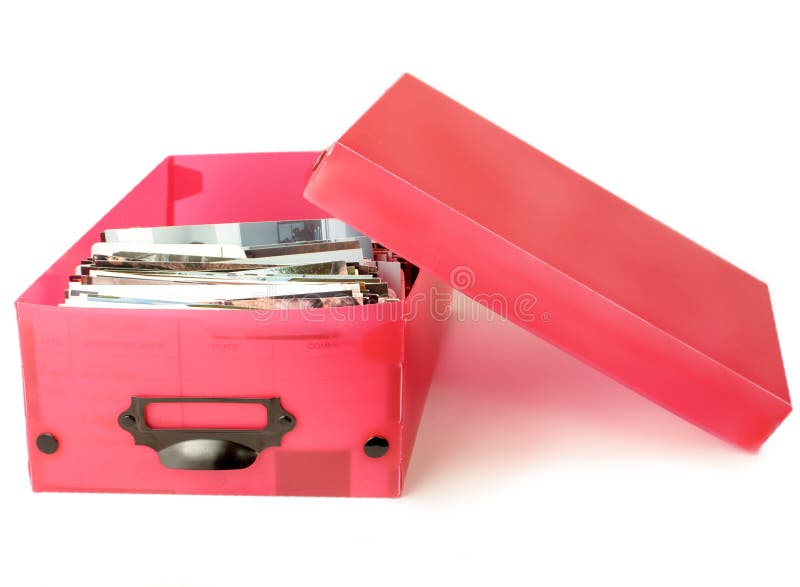 Colorful photo box stock photo. Image of storage, color - 1295876