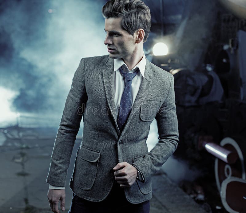 Colorful Picture of really Handsome Man Stock Photo - Image of ...