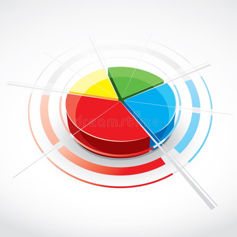 Chart Colored Fancy Pie Stock Illustrations – 3 Chart Colored Fancy Pie ...