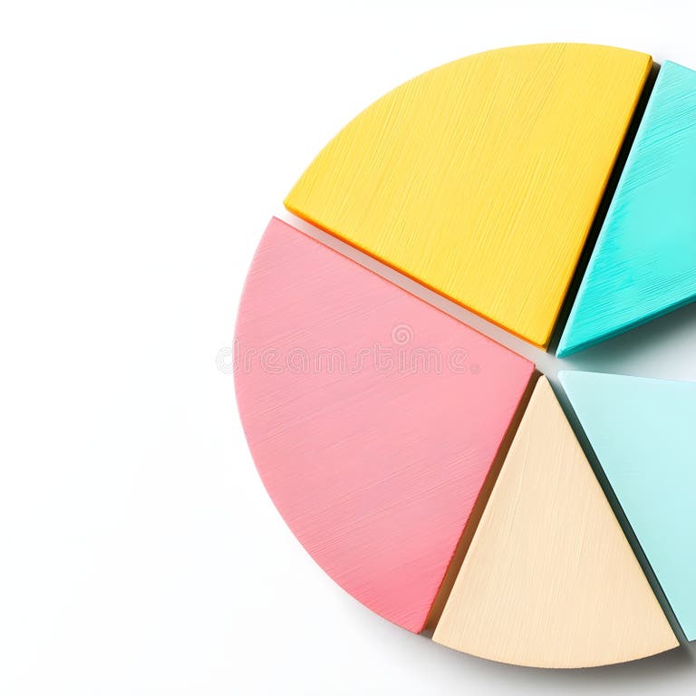A Colorful Pie Chart is Shown with Each Slice of the Pie Being a ...