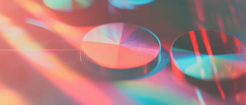 3D Pie Charts Displaying Data Proportions with an Abstract, Colorful ...