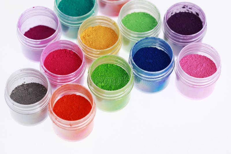 Colorful pigments powders stock photo. Image of color - 34323476