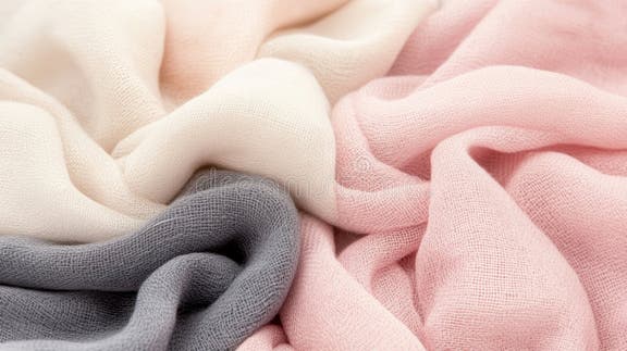 A Colorful Pile of Assorted Fabrics, Textures, Patterns, and Hues for ...