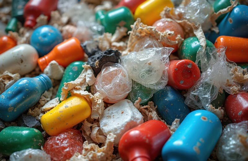 Mixed Plastic Waste Stock Illustrations – 1,016 Mixed Plastic Waste ...