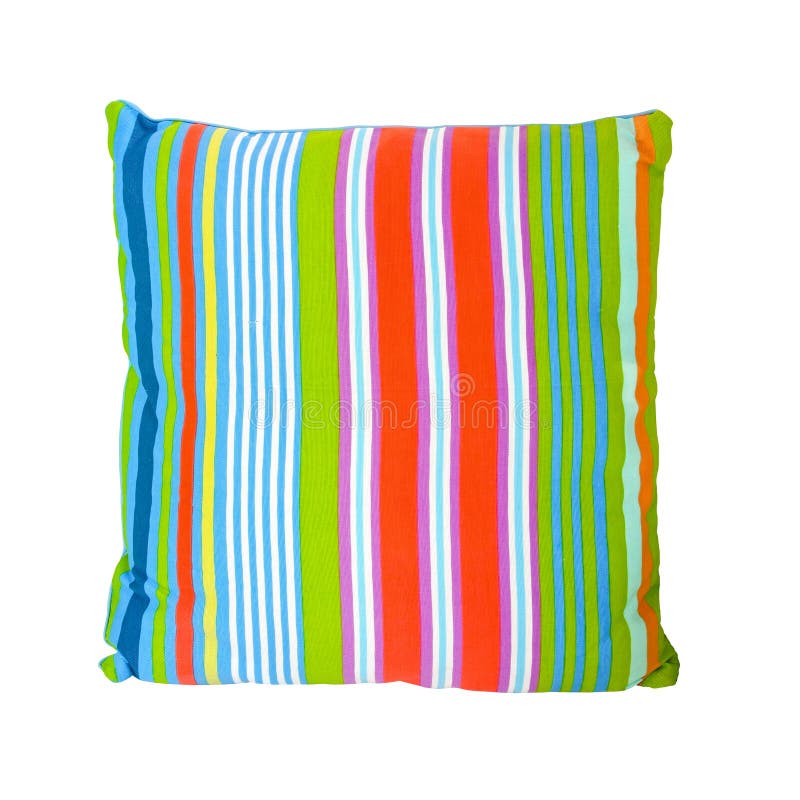 Colorful pillow stock image. Image of modern, decoration - 14237515
