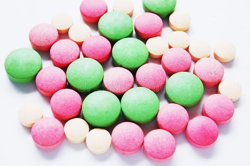Colorful pills stock photo. Image of pill, white, drug - 13420198