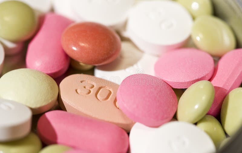 Colorful Pills stock image. Image of background, headache - 2934235