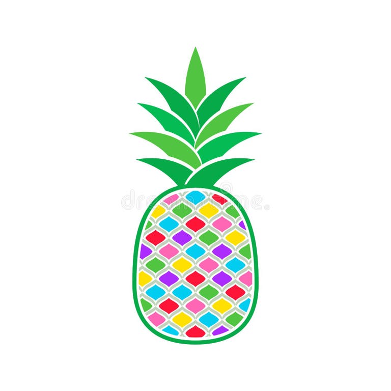 Pineapple Icon Abstract Stock Illustrations – 3,495 Pineapple Icon ...