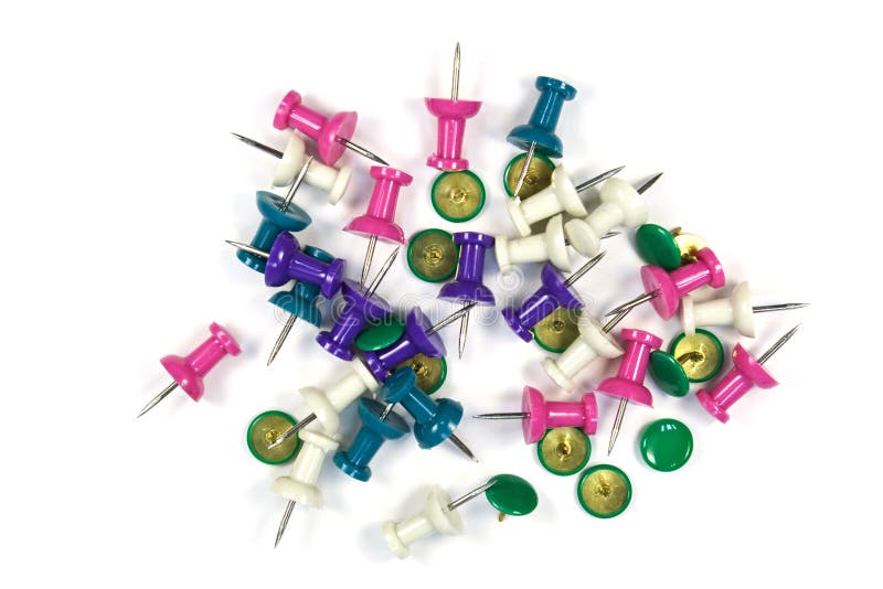 Colorful pins stock image. Image of close, detail, multicolored - 2769215