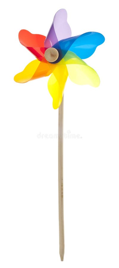 Colorful Pinwheel Childs Toy Stock Photo - Image of wind, variation ...