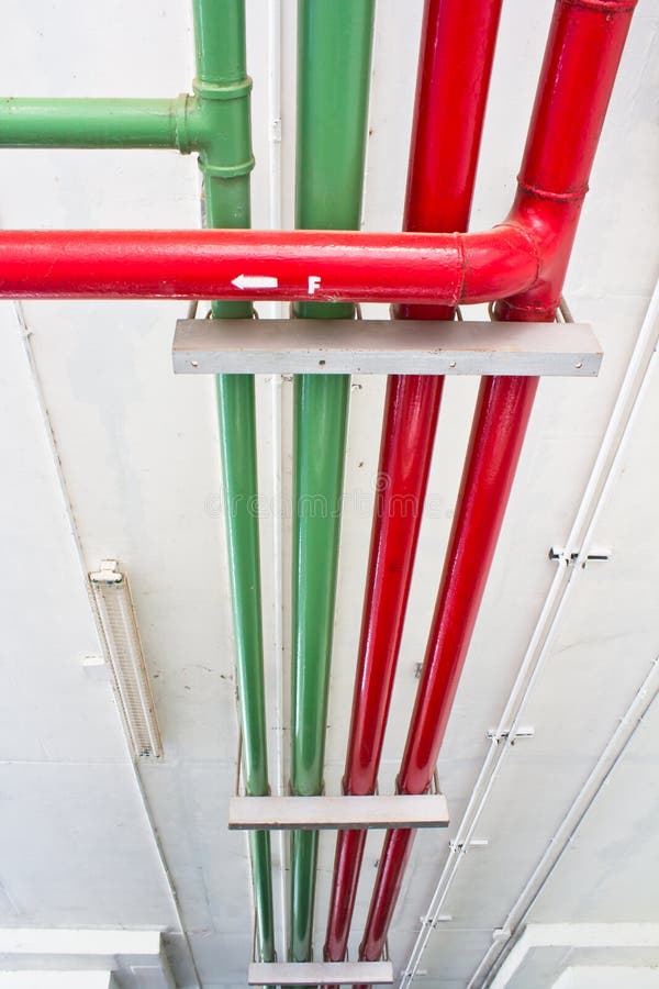 Colorful of pipe stock image. Image of modern, heat, pipeline - 34207361