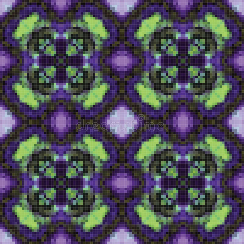 Colorful Pixel Art Pattern Seamless Graphic Background Stock ...