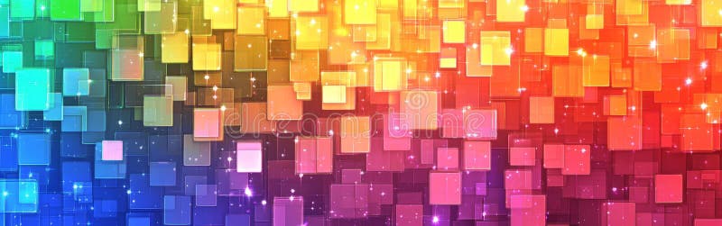 Colorful Pixel Pattern Design Stock Image - Image of abstract ...