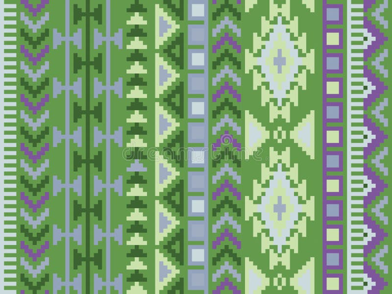 Colorful Pixel Seamless Pattern Stock Vector - Illustration of element ...