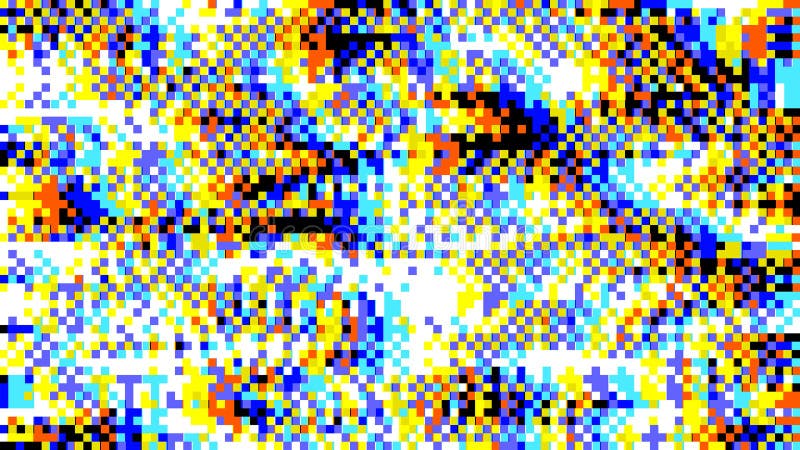 Colorful Pixelated Abstract Rgb 8 Bit Pixel Noise Texture Pattern ...