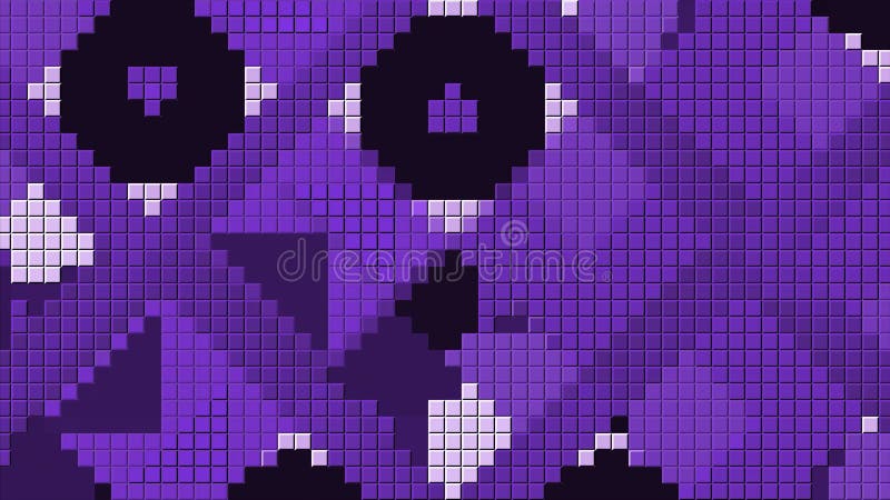 Colorful Pixels Pattern, Concept of Modern Art. Motion. Geometric ...