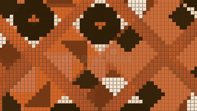 Colorful Pixels Pattern, Concept of Modern Art. Motion. Geometric ...