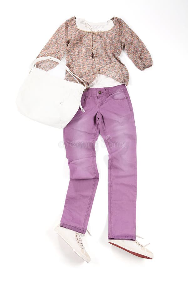 Colorful Placed Women Clothes Stock Photo - Image of dress, fashion ...