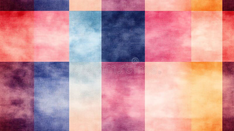 Colorful Plaid Pattern Abstract Seamless Texture Background Stock ...