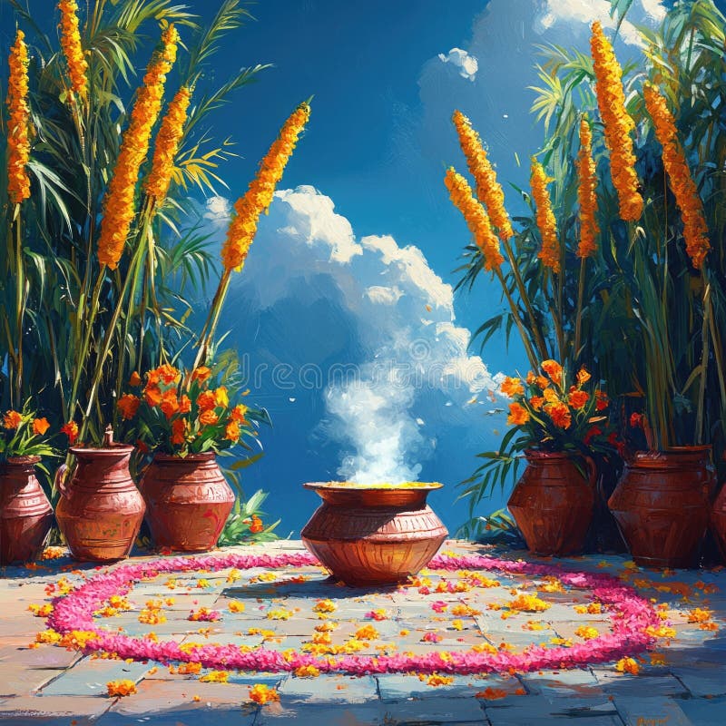 Colorful Plants in Ceramic Containers Stock Image - Image of ceramics ...