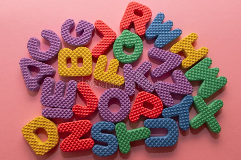 301 Colorful Plastic Magnetic Letters Numbers Stock Photos - Free ...