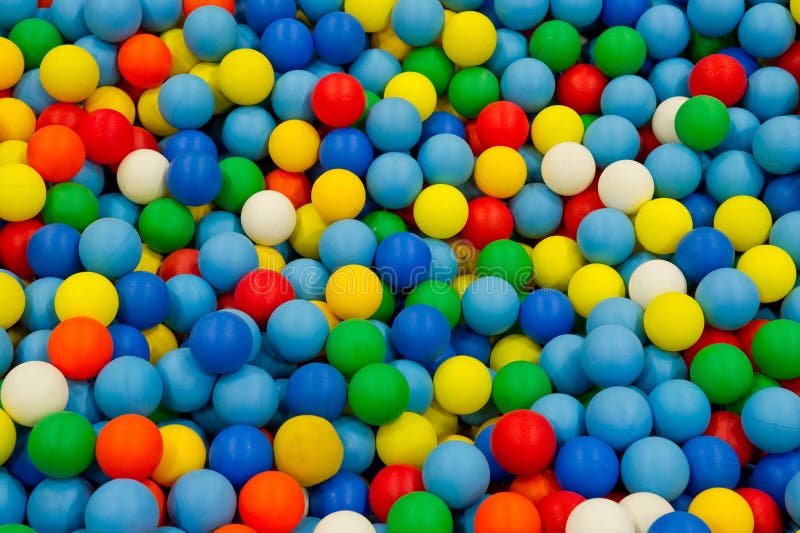 Colorful plastic balls stock image. Image of plastic - 31324927