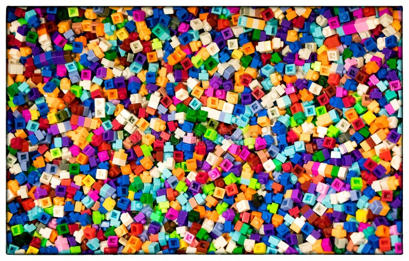 Colorful Plastic Educational Toy Building Blocks for Children ...