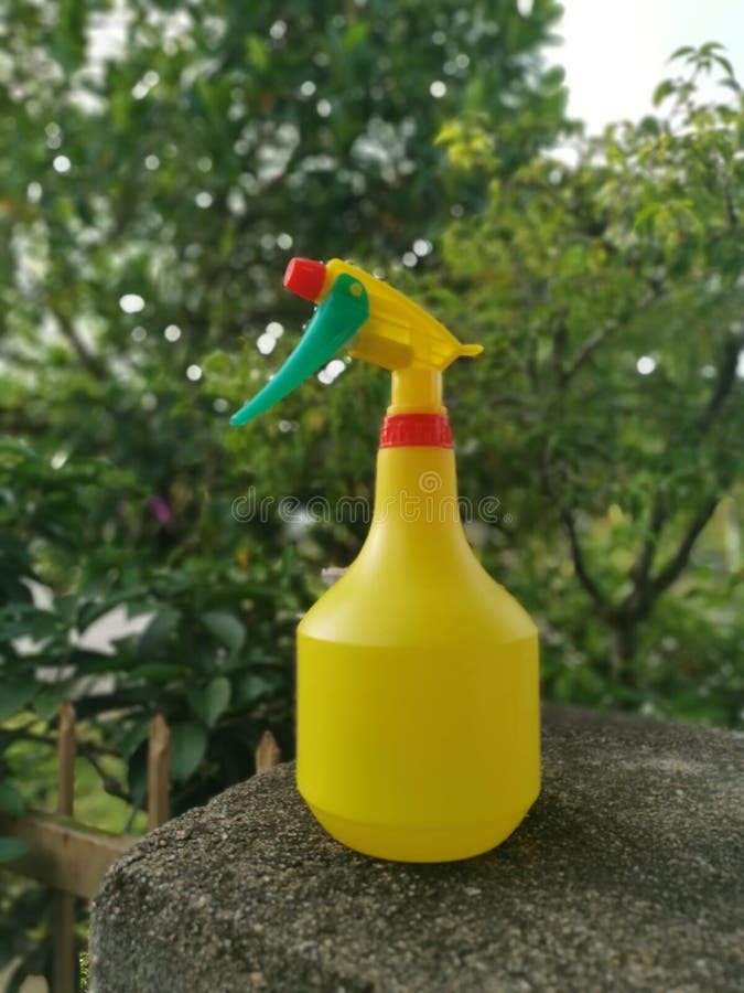Colorful Plastic Garden Handheld Sprayer. Stock Image - Image of home ...