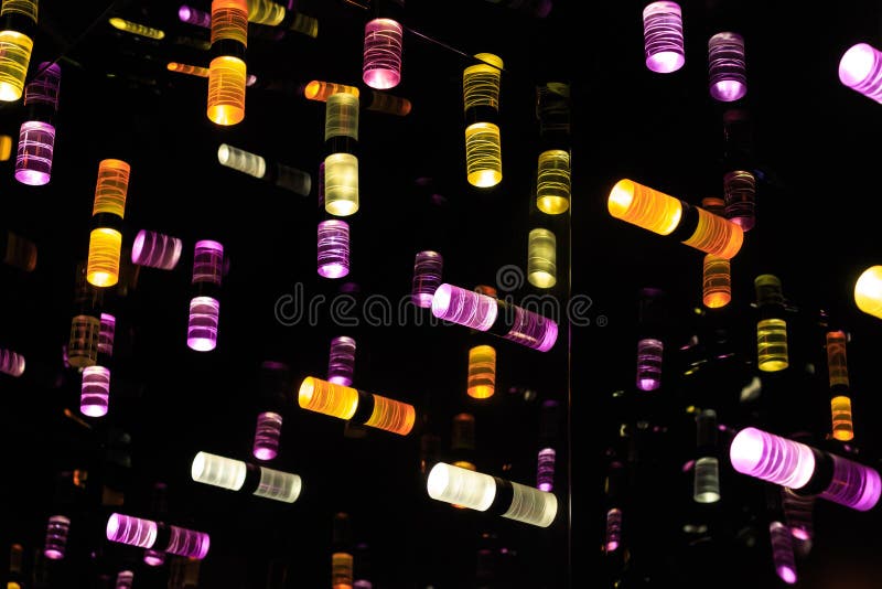 Colorful Plastic Light Tube on the Roof Top Stock Image - Image of ...