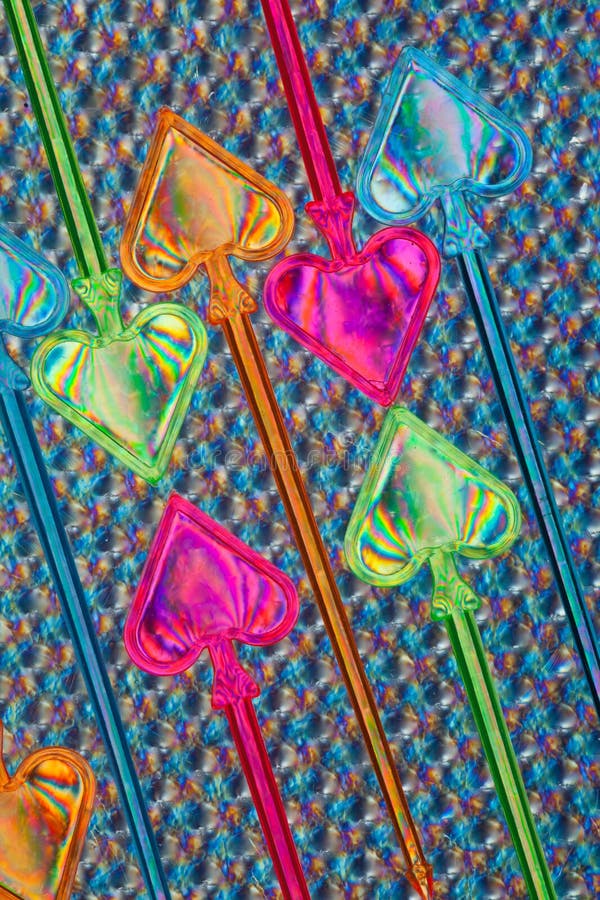 Colorful Plastic Party Picks Stock Photo - Image of colourful, party ...