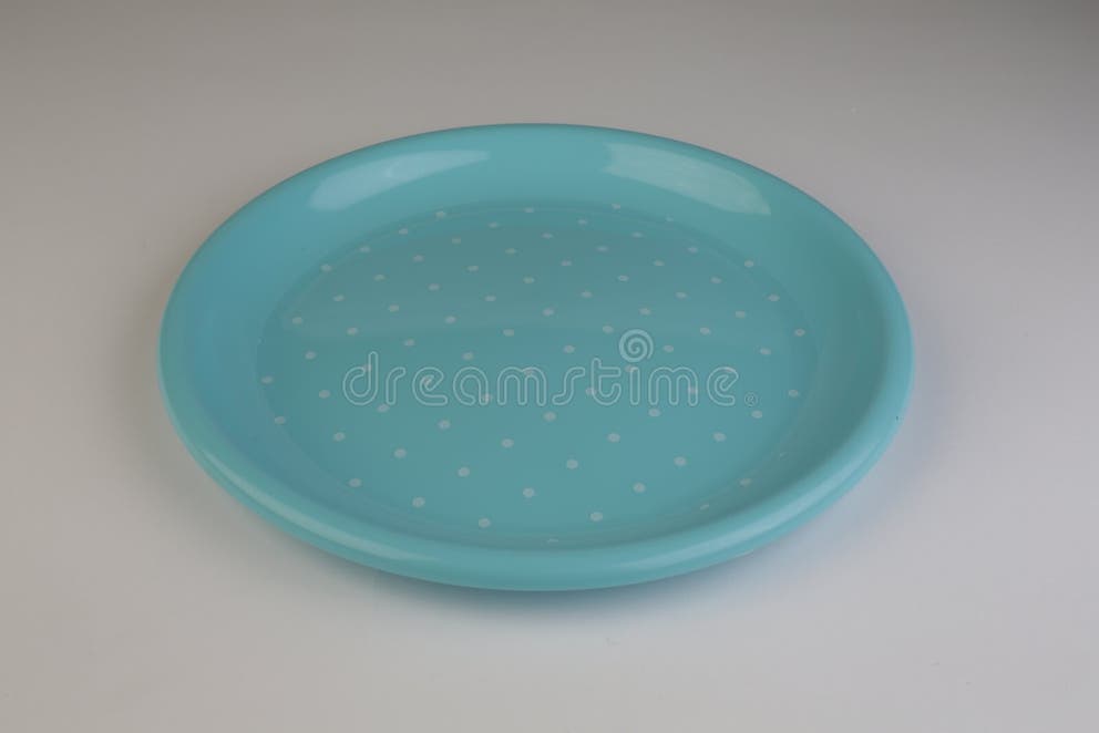 Colorful plastic plate stock image. Image of plate, dish - 79294115