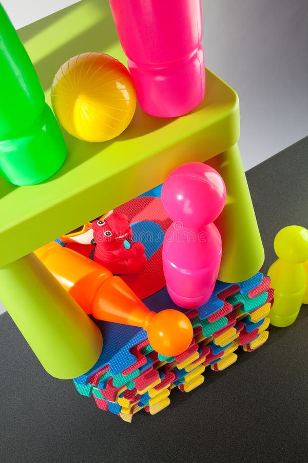 Colorful plastic toys stock photo. Image of rubber, pink - 44609294