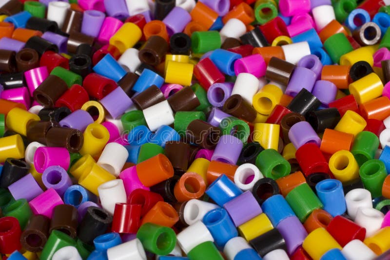 Colorful plastic tubes stock photo. Image of blue, white - 15965456