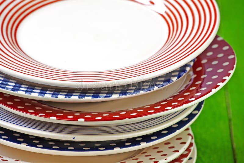 Colorful plate stock image. Image of rustic, plates, decoration - 20142151