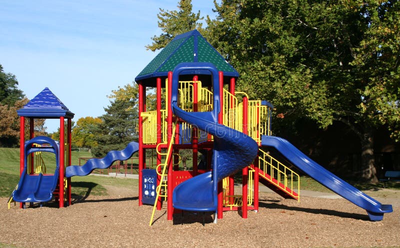Colorful Playground stock photo. Image of equipment, slide - 1311358