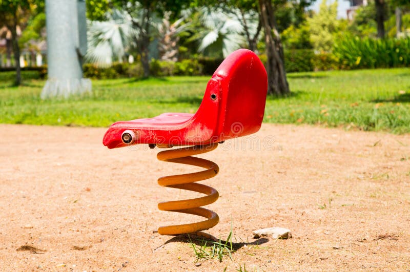 Colorful Playground for Children Player Stock Photo - Image of healthy ...