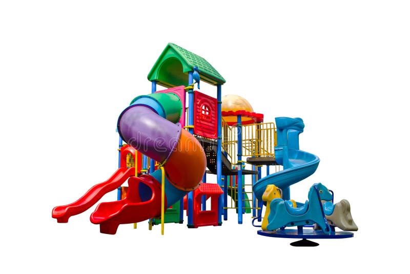 Colorful playground stock image. Image of leisure, park - 25149837
