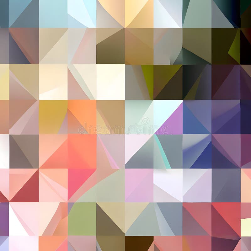 Colorful Polygon Background with Smooth and Soft Gradient Ai Generated ...