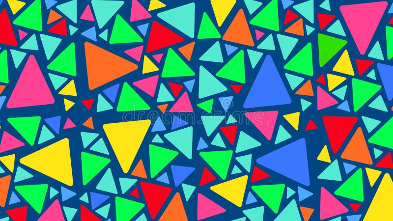 Colorful Polygonal Triangle Background Pattern Design Stock Vector ...