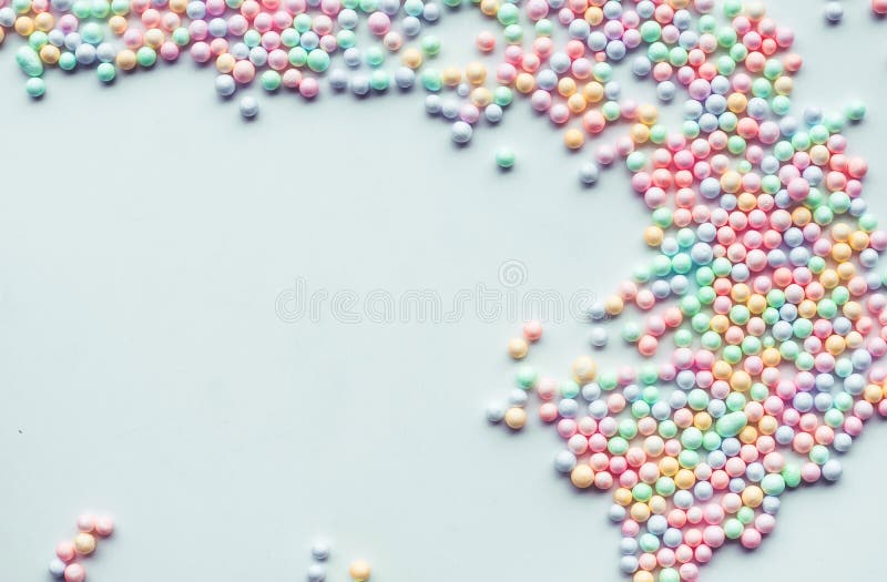 Colorful Polystyrene Foam.creativity Concepts Stock Photo - Image of ...
