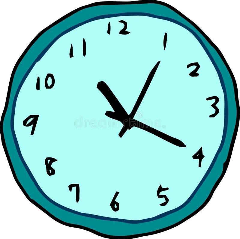 Colorful Poor Sketch of the Watch Stock Vector - Illustration of ...