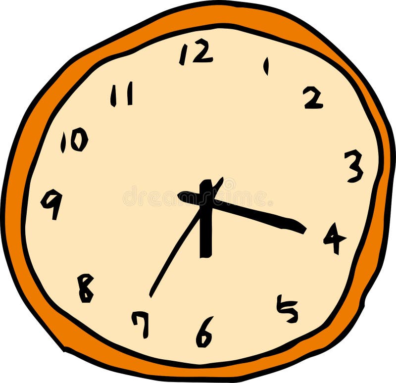 Colorful Poor Sketch of the Watch Stock Vector - Illustration of simple ...