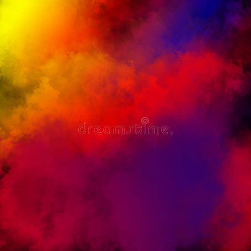 Colorful Powder Background, Colorful Clouds Stock Image - Image of ...