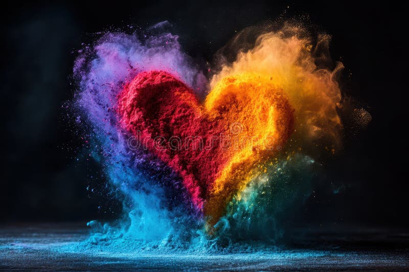 Exploding Rainbow Colors in Lightbulb Stock Image - Image of design ...