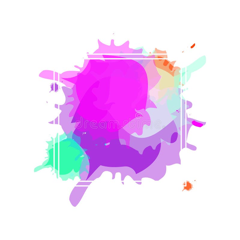 Colorful Powder Explosion Vector Design for Element Design Stock ...